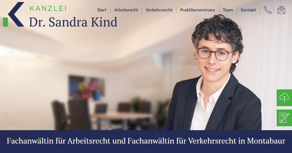 Formulare | Kanzlei Dr. Sandra Kind | Arbeitsrecht Verkehrsrecht Montabaur